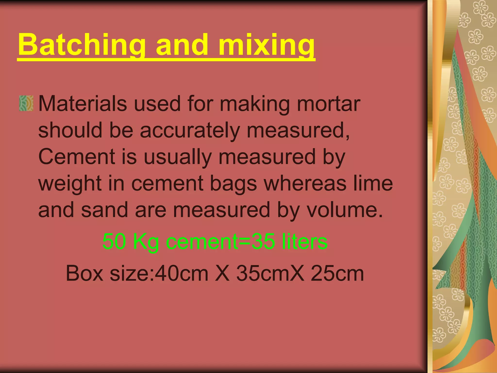 Mortar | PPT
