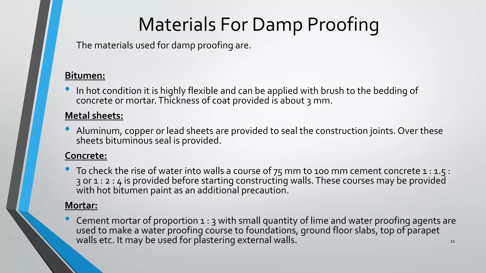 Dampness in building | PDF