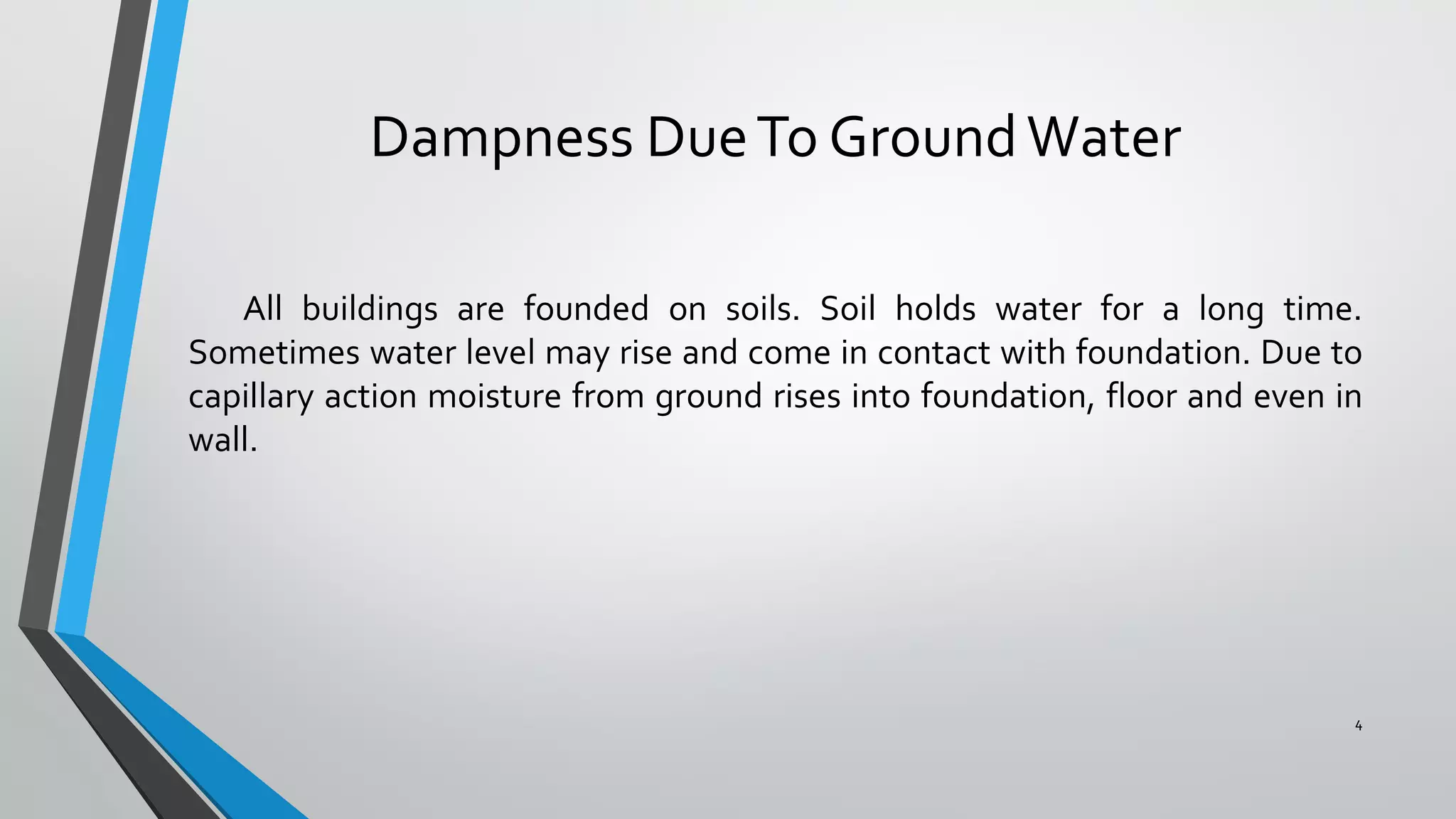 Dampness in building | PDF
