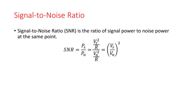 Lecture 4_Noise.pptx | Computer Networking | Computing