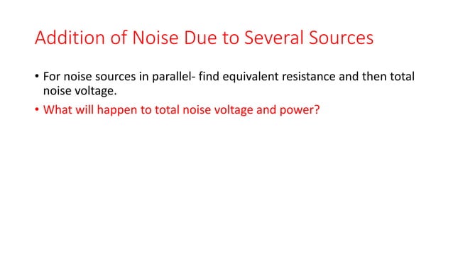 Lecture 4_Noise.pptx | Computer Networking | Computing