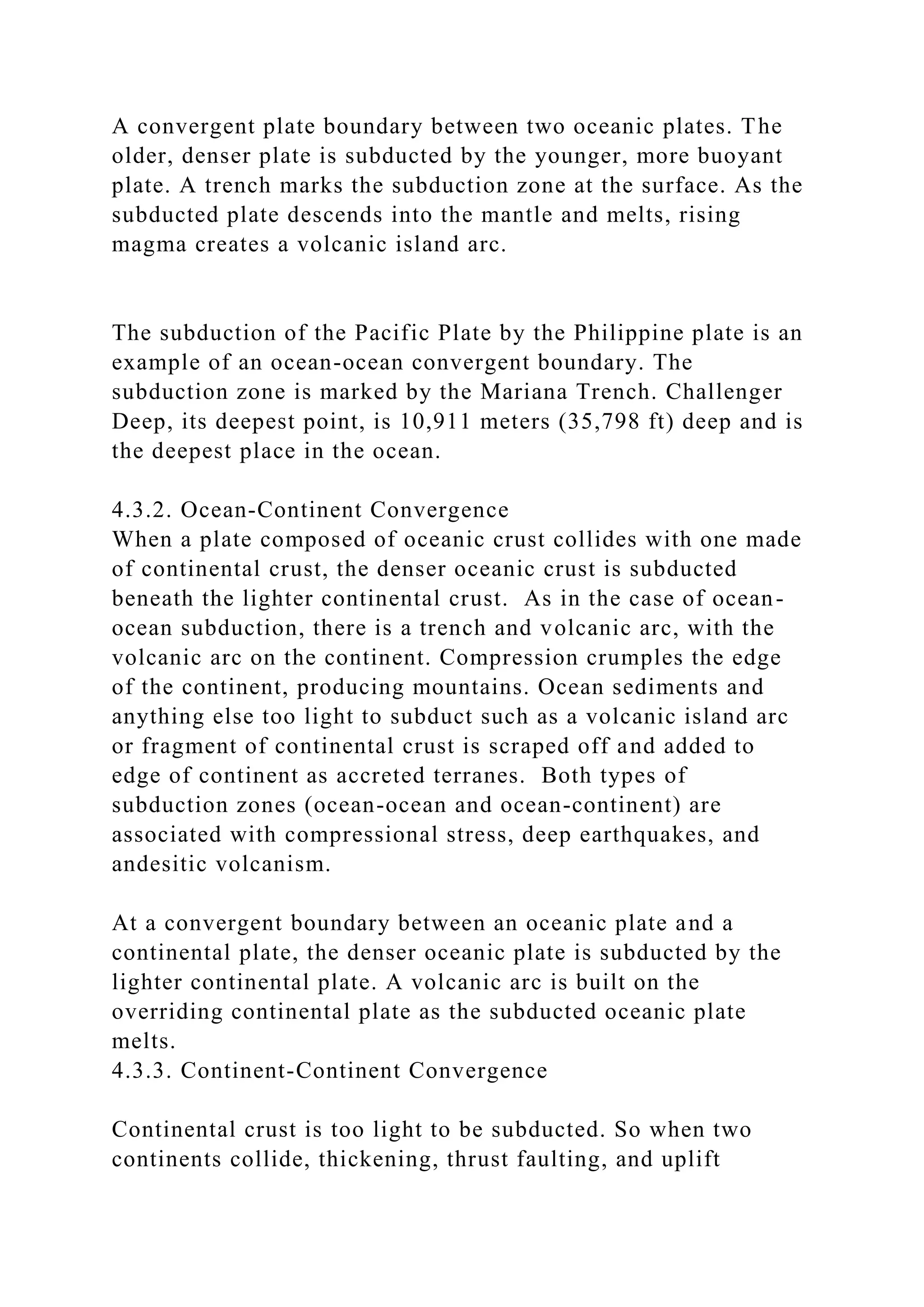 Lecture 4 Outline Plate Tectonics – Mechanisms and MarginsL.docx