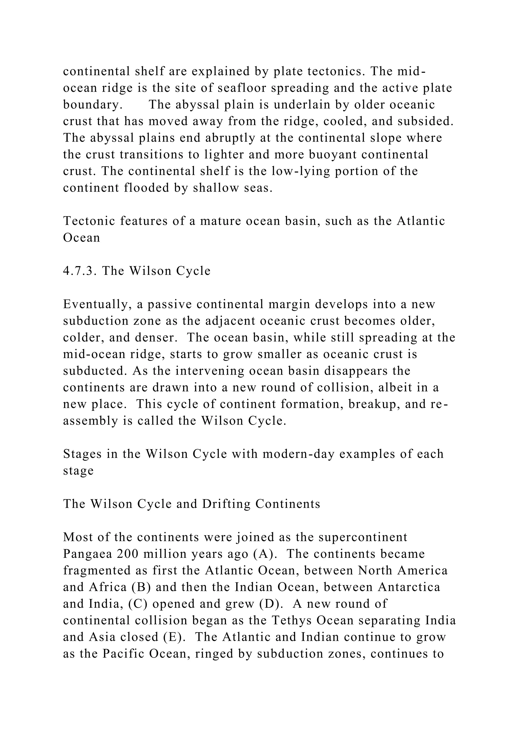 Lecture 4 Outline Plate Tectonics – Mechanisms and MarginsL.docx