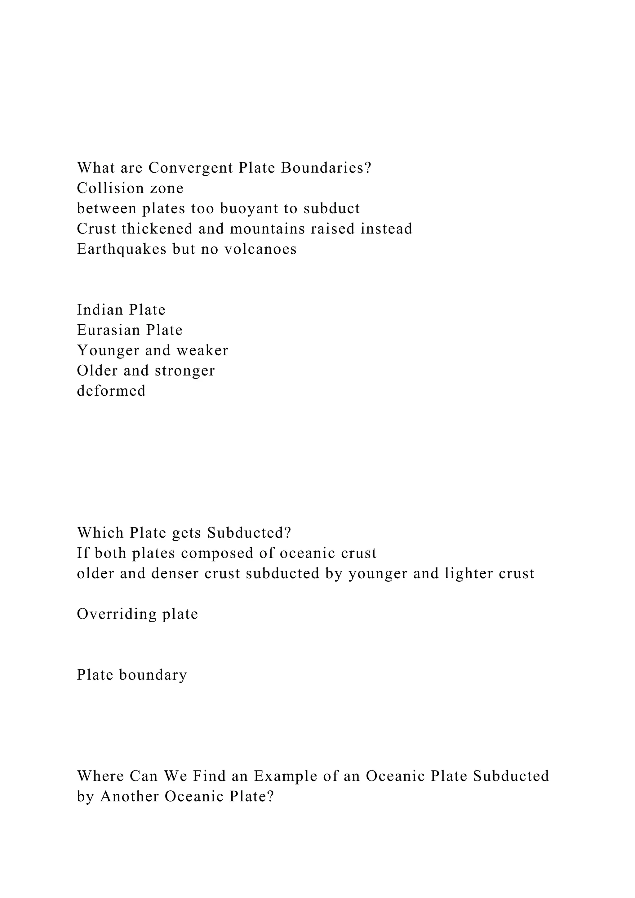 Lecture 4 Outline Plate Tectonics – Mechanisms and MarginsL.docx