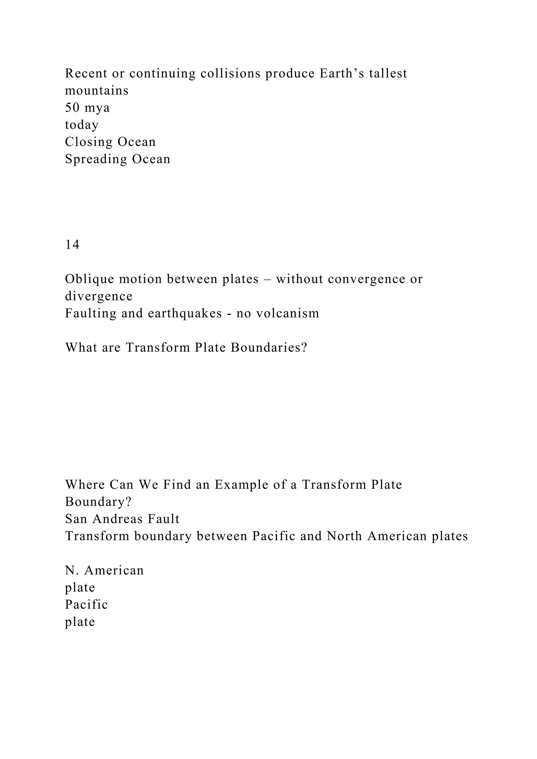 Lecture 4 Outline Plate Tectonics – Mechanisms and MarginsL.docx