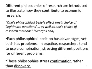 Lecture4 philosophical foundations_chap4 | PPT