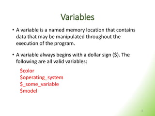 Lecture4 php by okello erick | PPTX