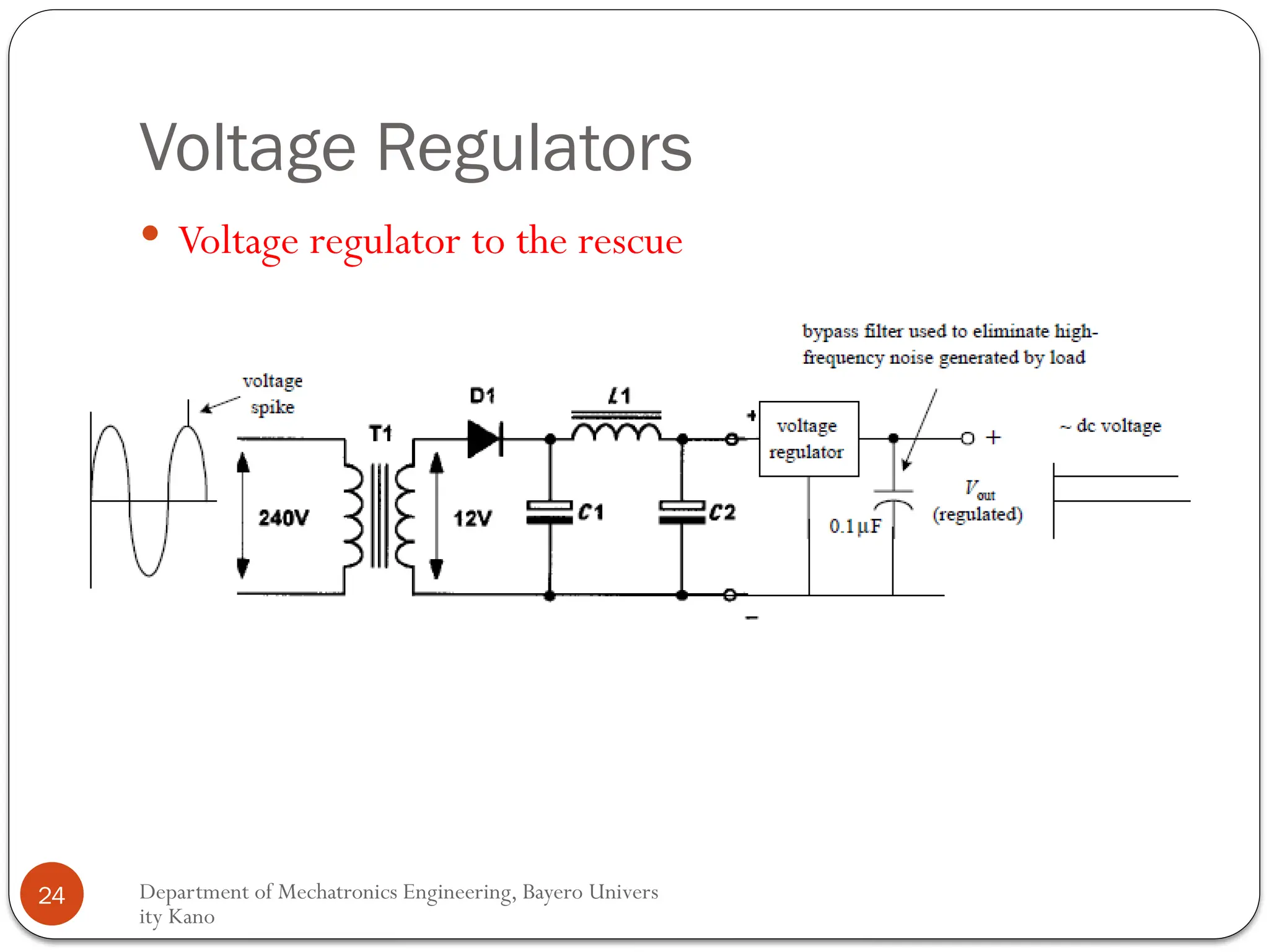 Lecture 4 Power Supplies and Regulators .pptx