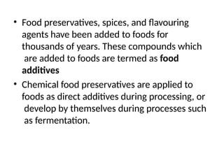 Lecture 4 Preservatives (1).pptx hjhgiio | PPTX