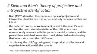 Lecture 4 psychodynamic couple counselling | PPTX