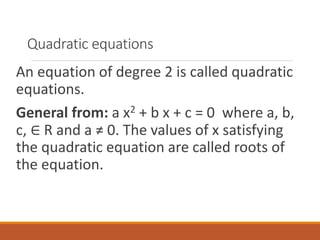 Lecture 4 Quadratic functions & Equations.pdf