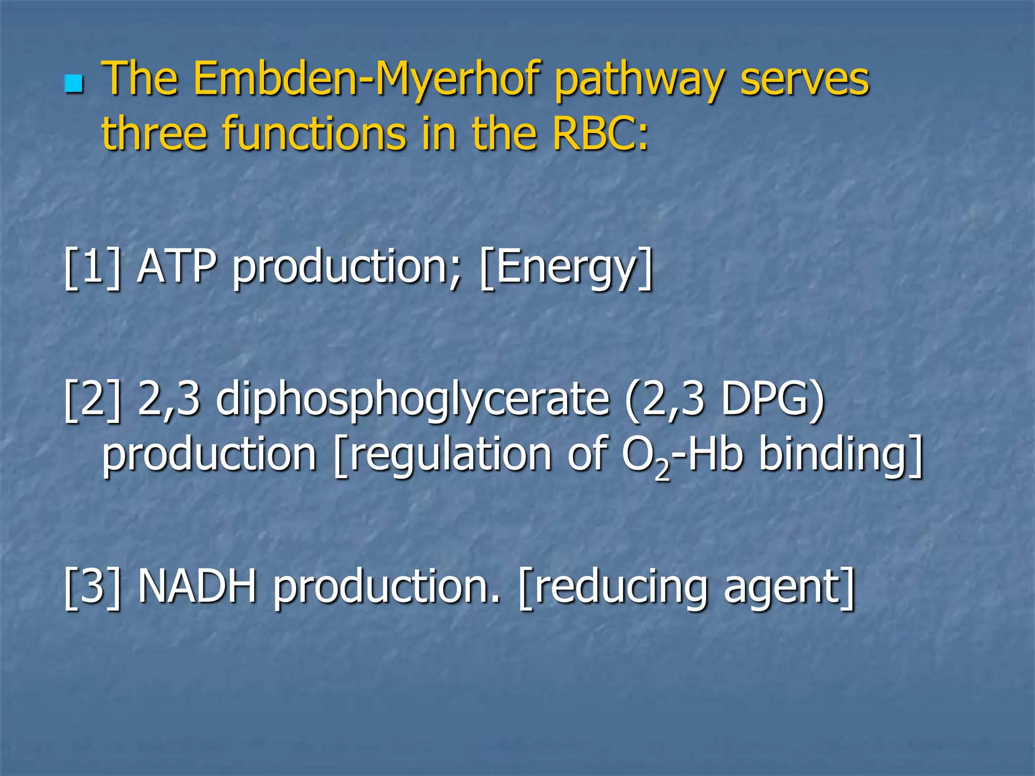 Lecture 4 RBC metabolism & Hb synthesis.ppt
