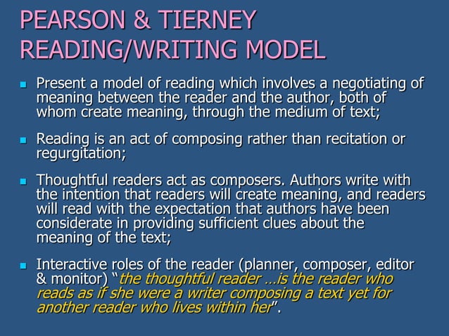 Lecture 4 reading models (2) | PPT