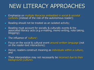 Lecture 4 reading models (2) | PDF | Books and Literature