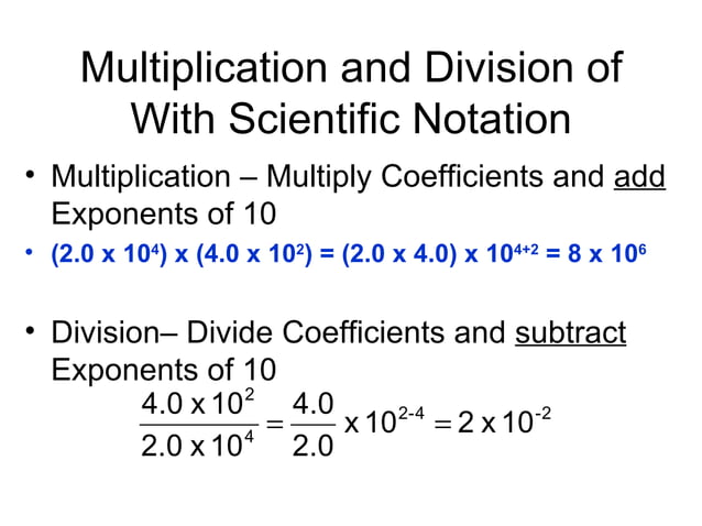 Lecture4 scientific notation | PPT