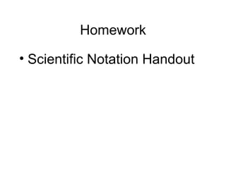 Lecture4 scientific notation | PPT