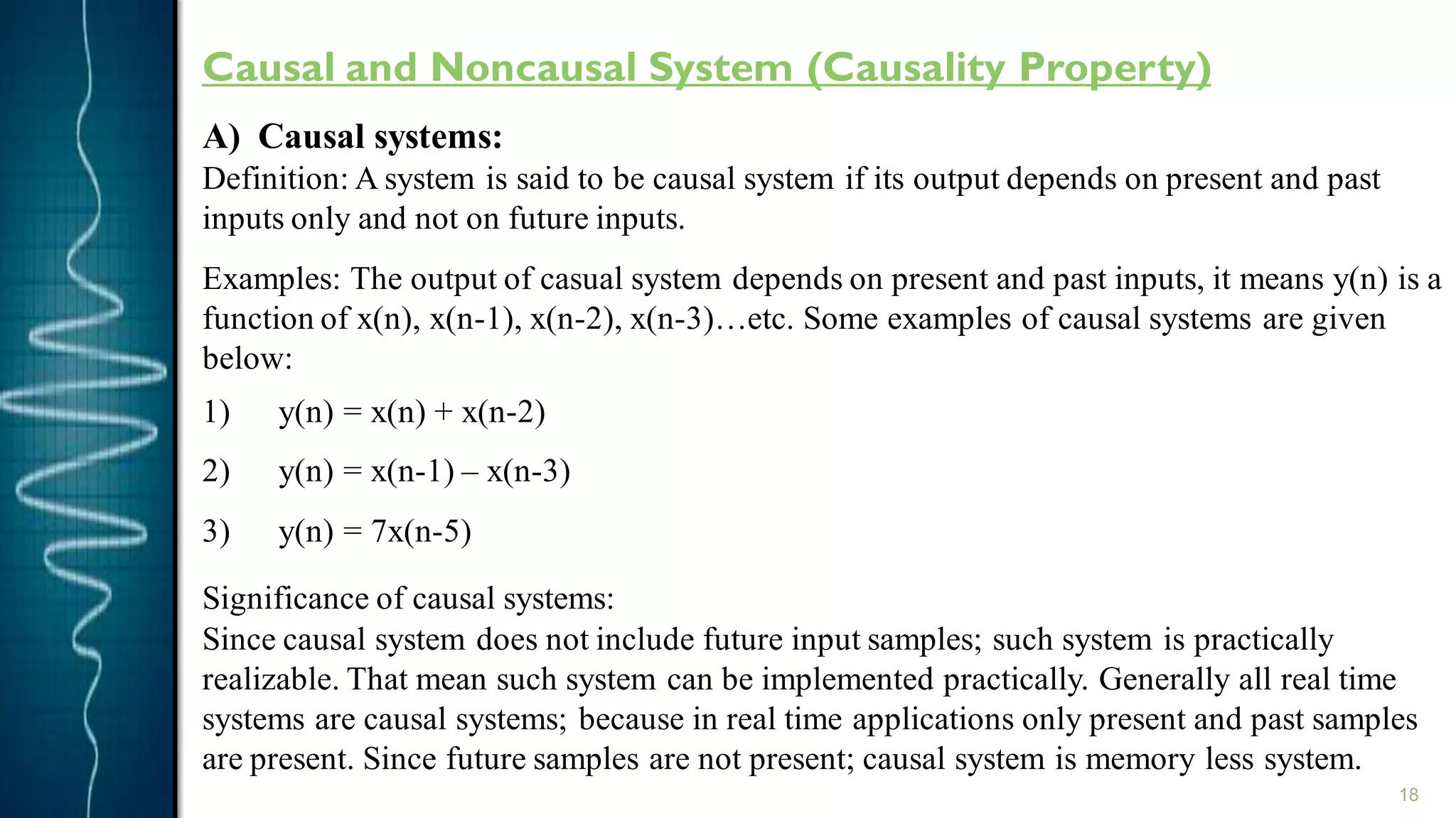 Lecture 4: Classification of system | PDF
