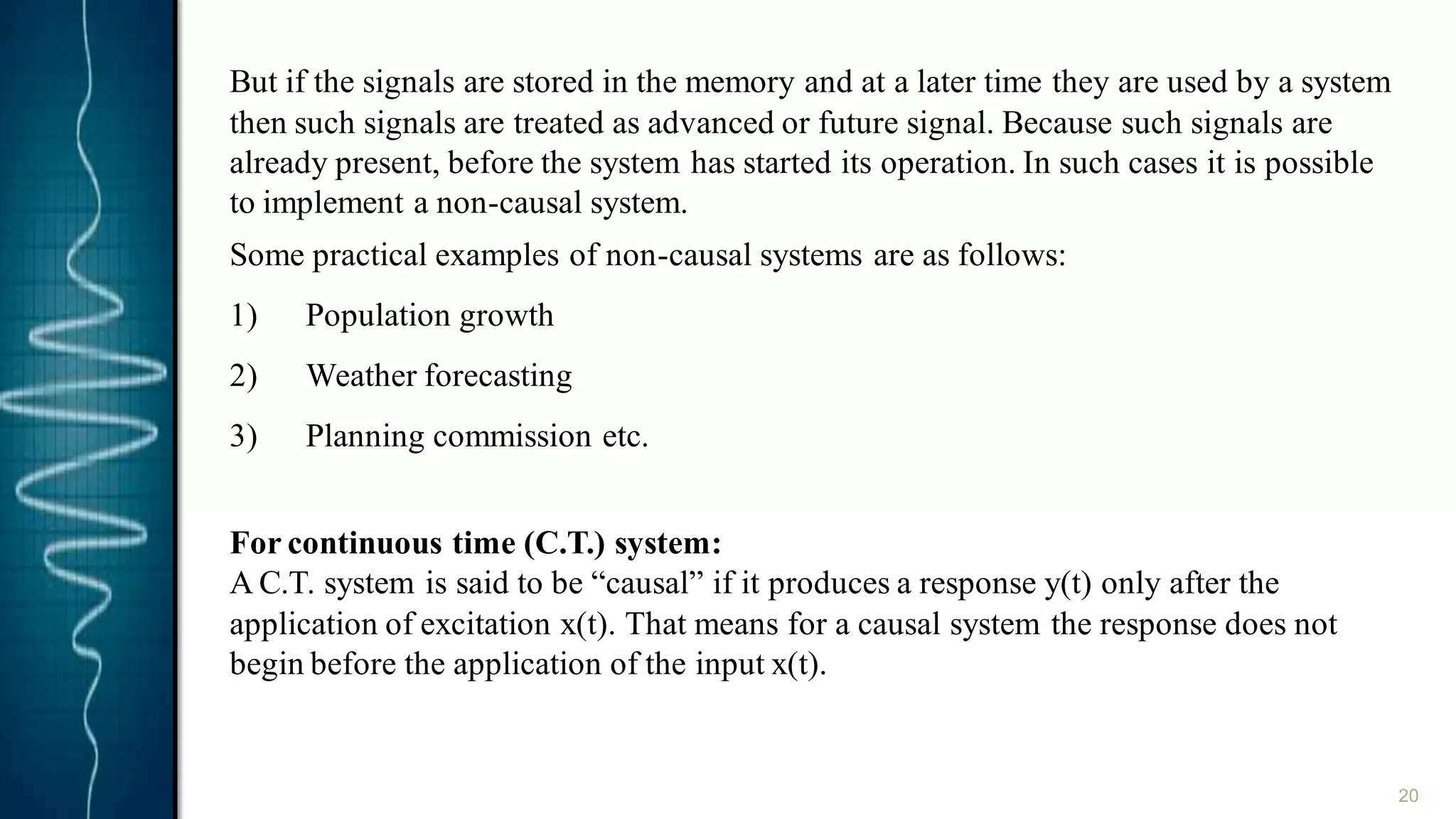 Lecture 4: Classification of system | PDF