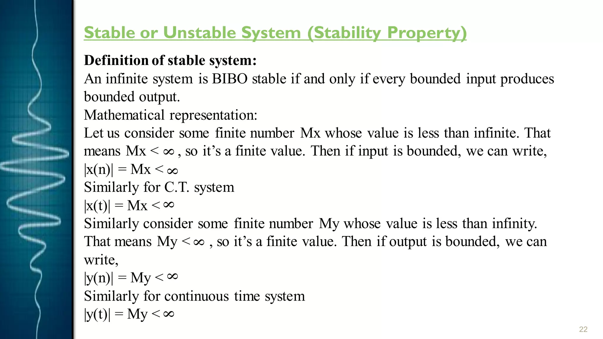 Lecture 4: Classification of system | PDF