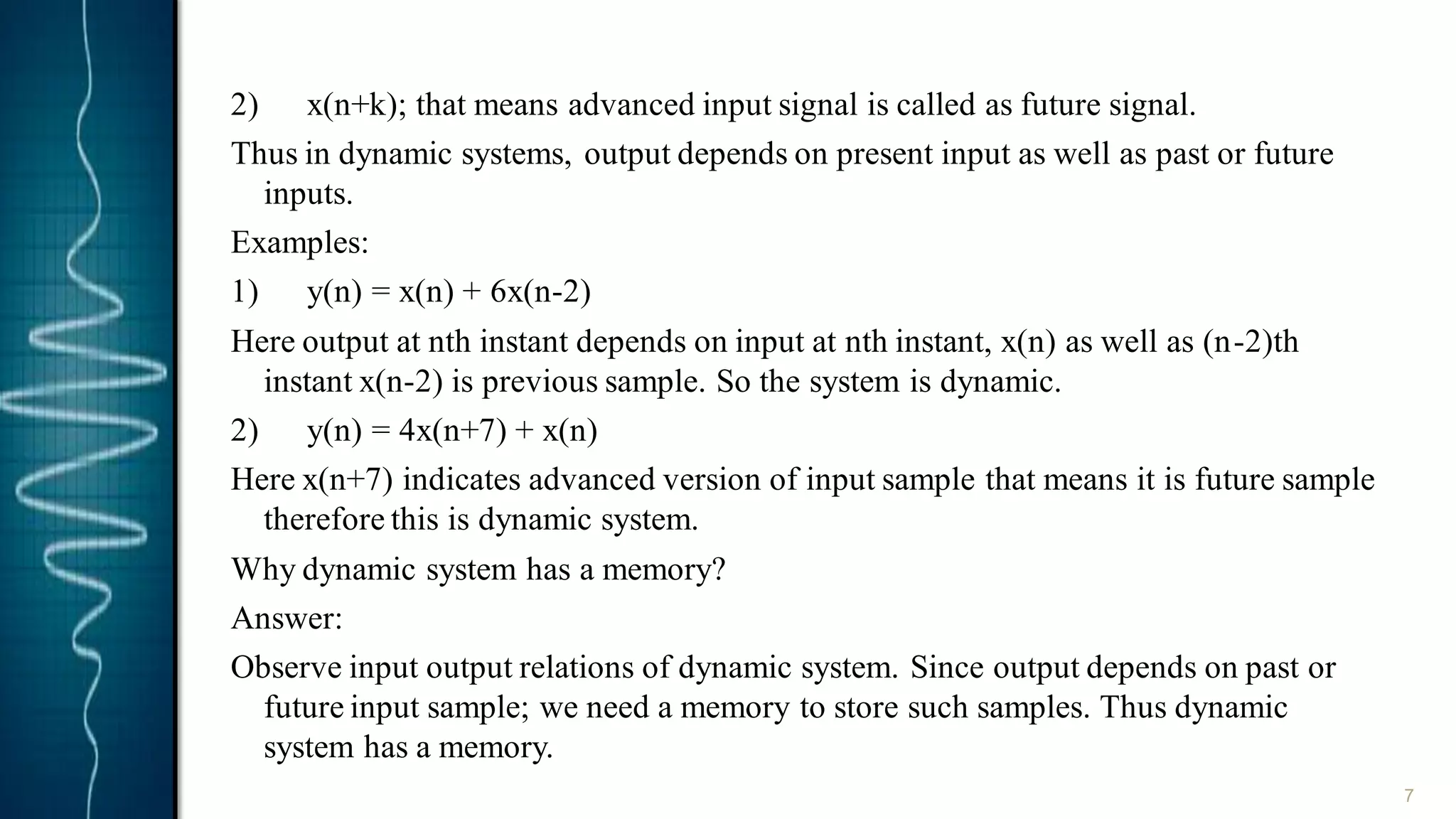 Lecture 4: Classification of system | PDF