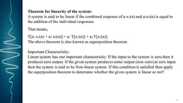 Lecture 4: Classification of system | PDF