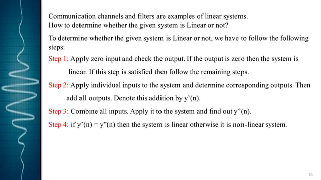 Lecture 4: Classification of system | PDF