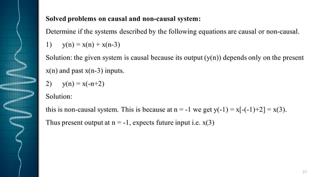 Lecture 4: Classification of system | PDF