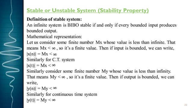 Lecture 4: Classification of system | PDF