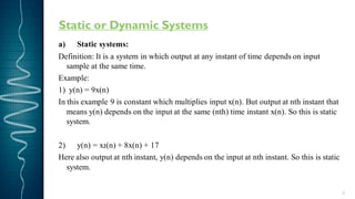 Lecture 4: Classification of system | PDF