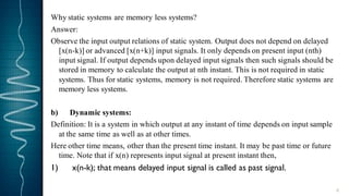 Lecture 4: Classification of system | PDF