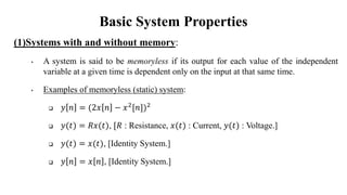Lecture 4 Signals & Systems.pdf | Physics | Science
