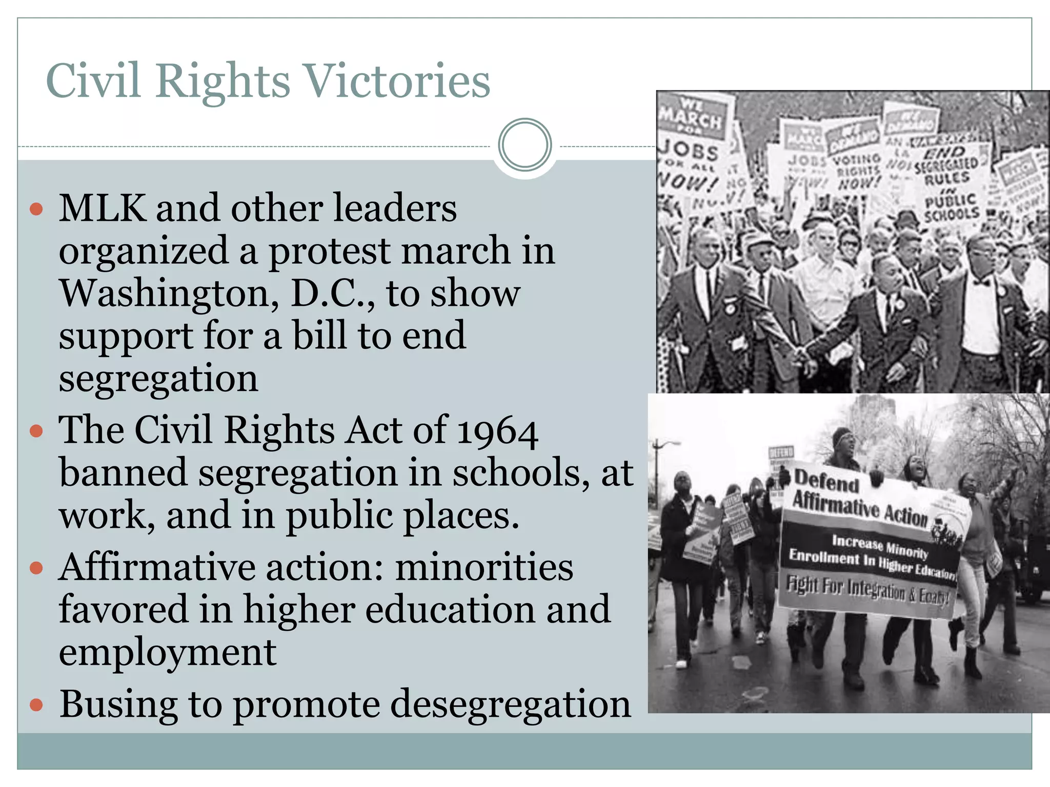 Lecture 4 slavery and the civil rights movement | PPTX