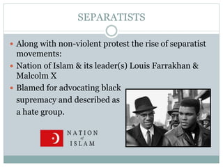 Lecture 4 slavery and the civil rights movement | PPTX