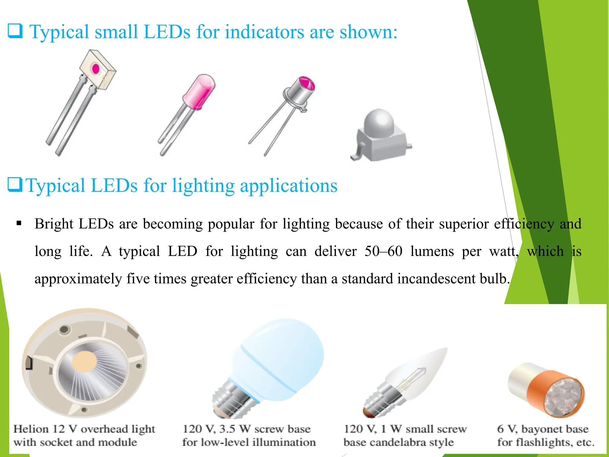 Special Diodes zener, led, photodiode and varactors | PPT