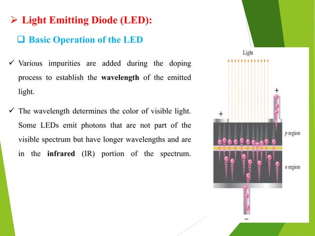 Special Diodes zener, led, photodiode and varactors | PPT