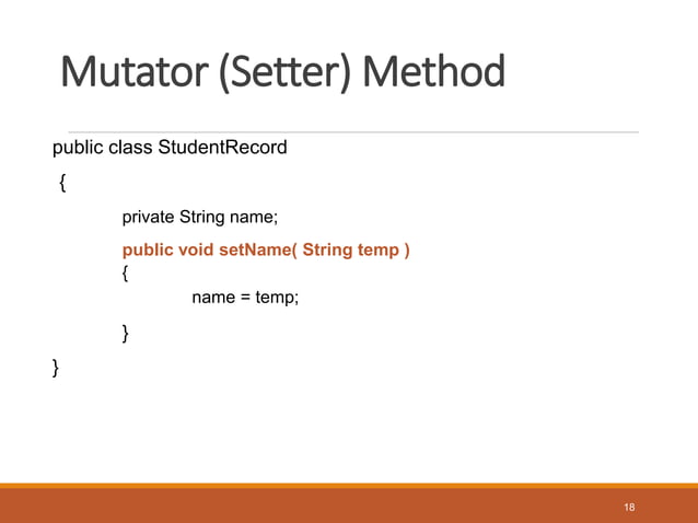 Lecture4staticvariablesandmethodspptx