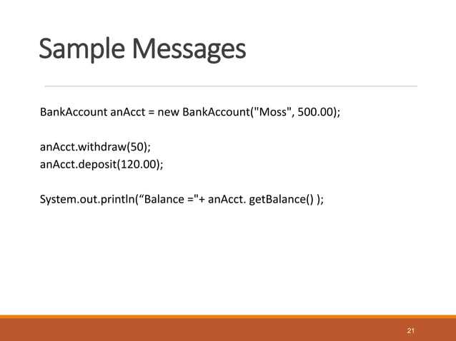 Lecture4staticvariablesandmethodspptx 3012