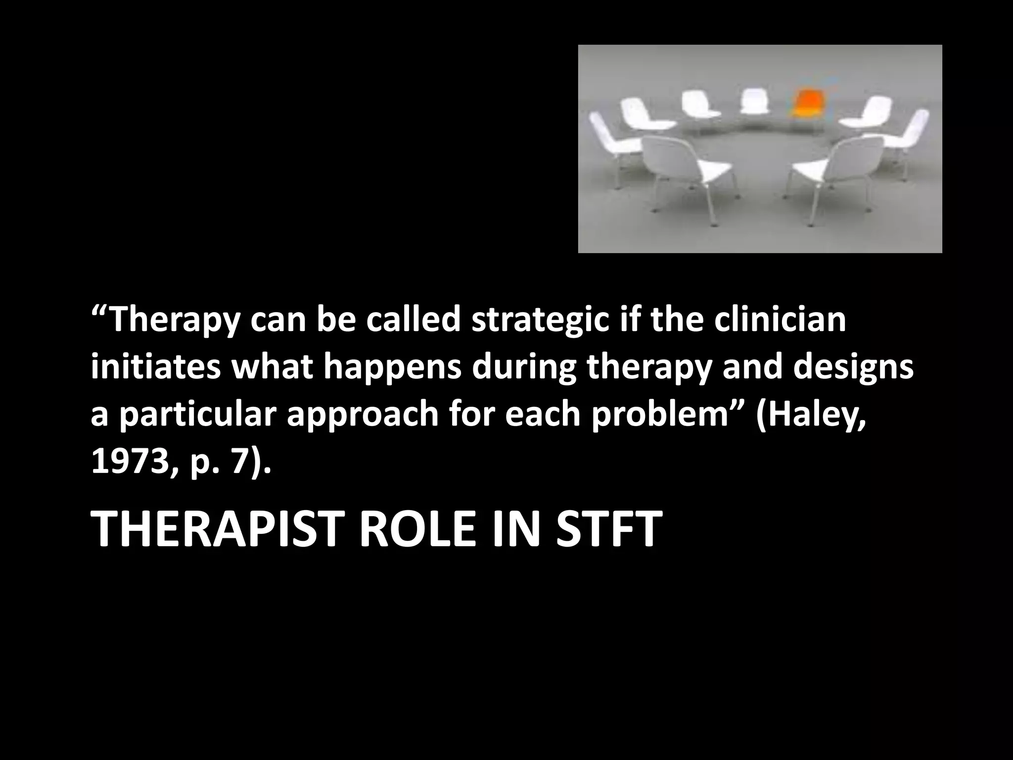 Lecture 4 strategic family therapy | PPTX
