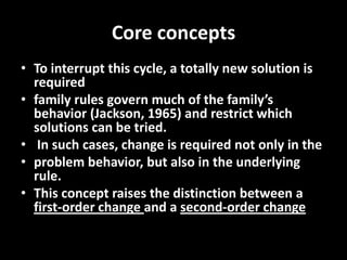 Lecture 4 strategic family therapy | PPTX