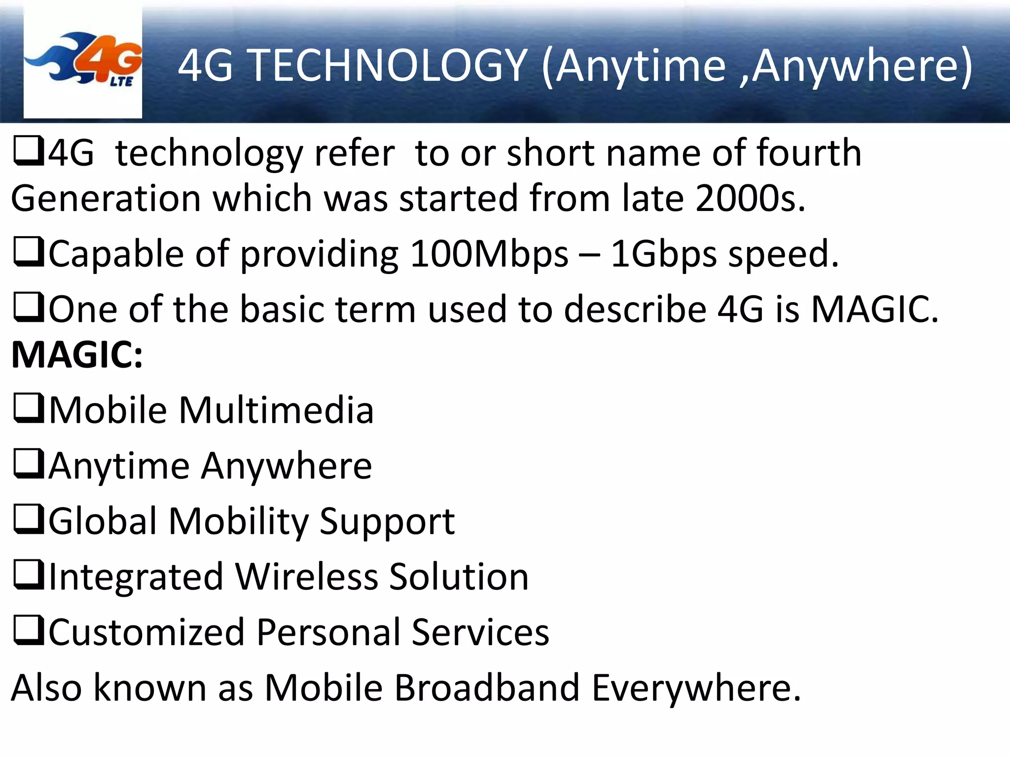 Lecture 4 telecommunication | PPTX