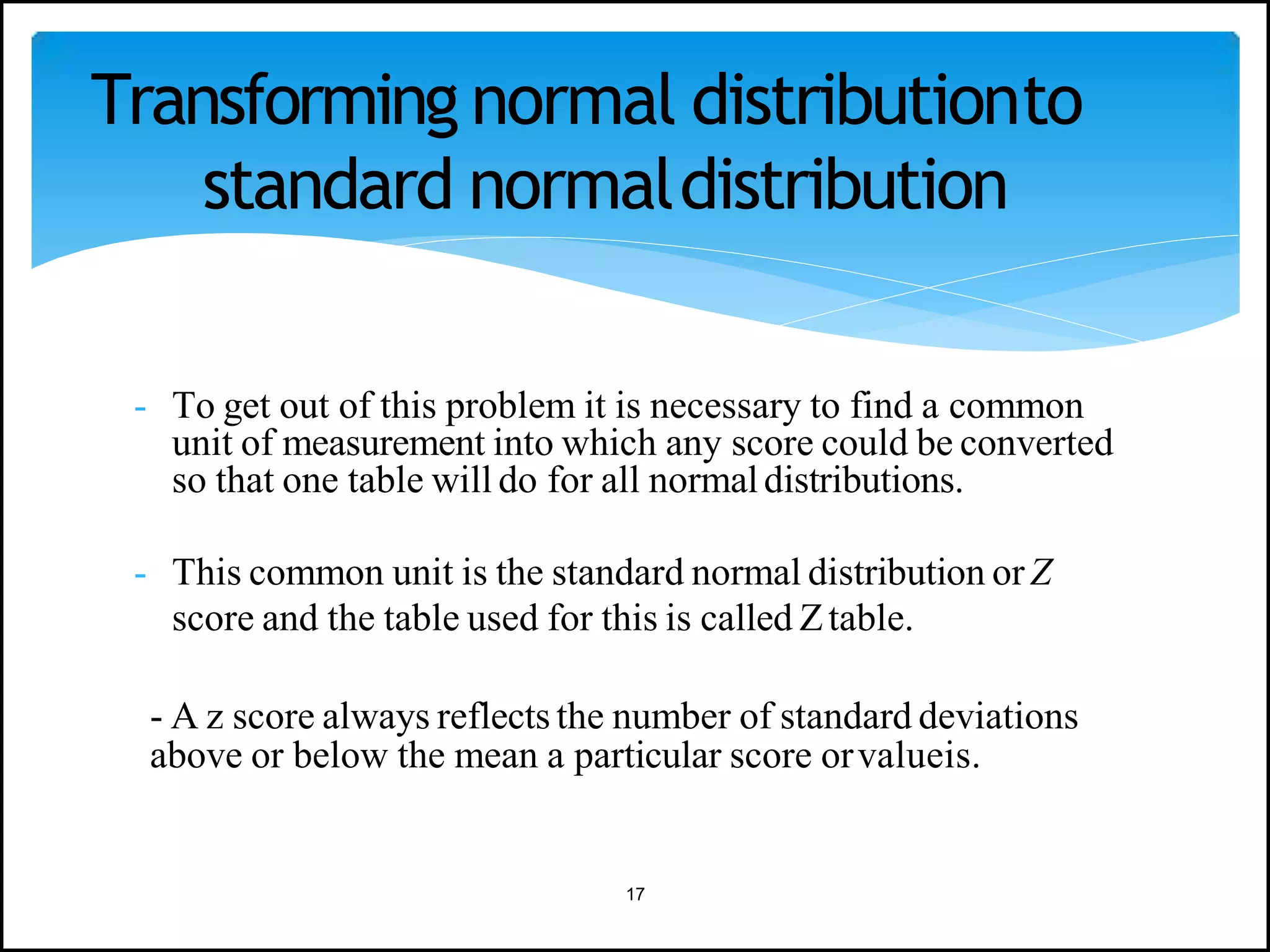 Lecture 4 The Normal Distribution.pptx