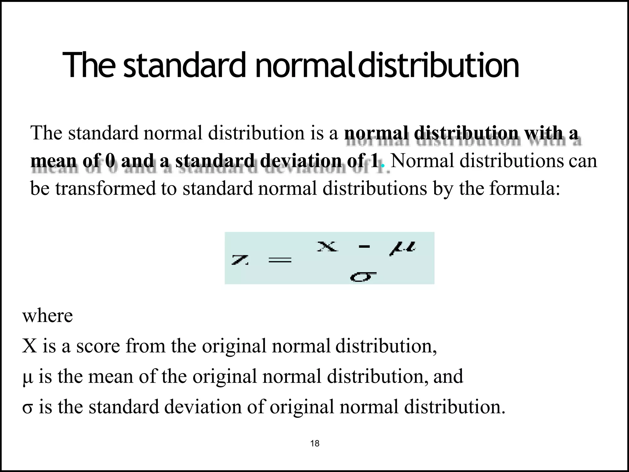 Lecture 4 The Normal Distribution.pptx
