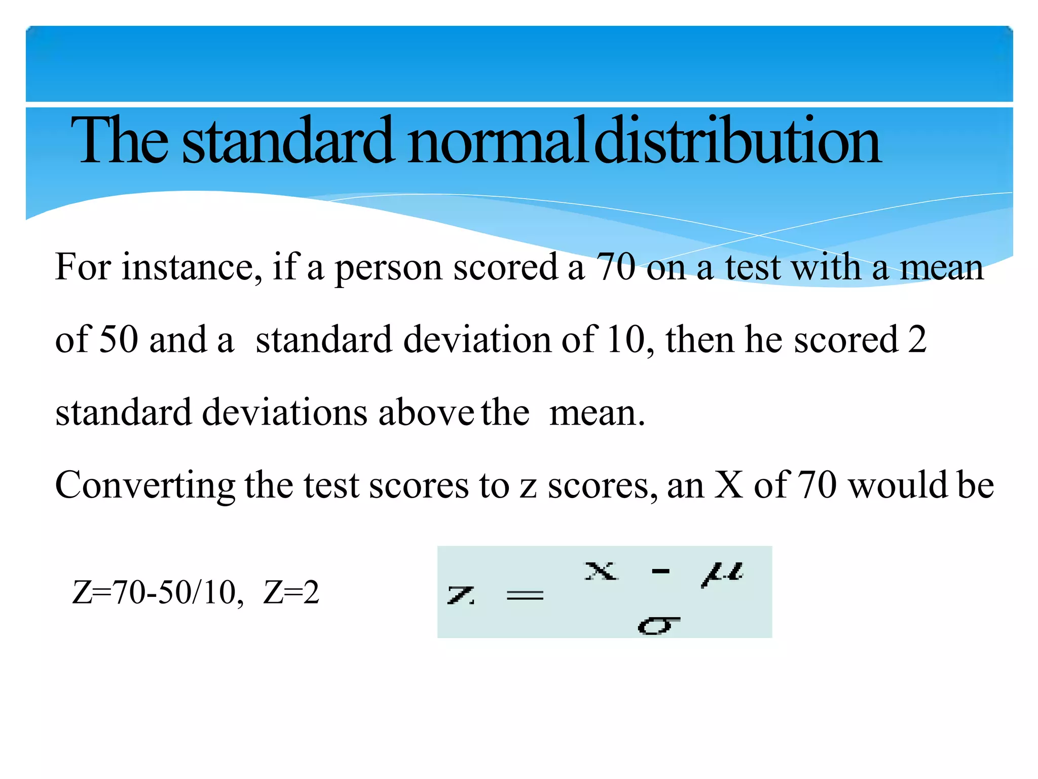 Lecture 4 The Normal Distribution.pptx