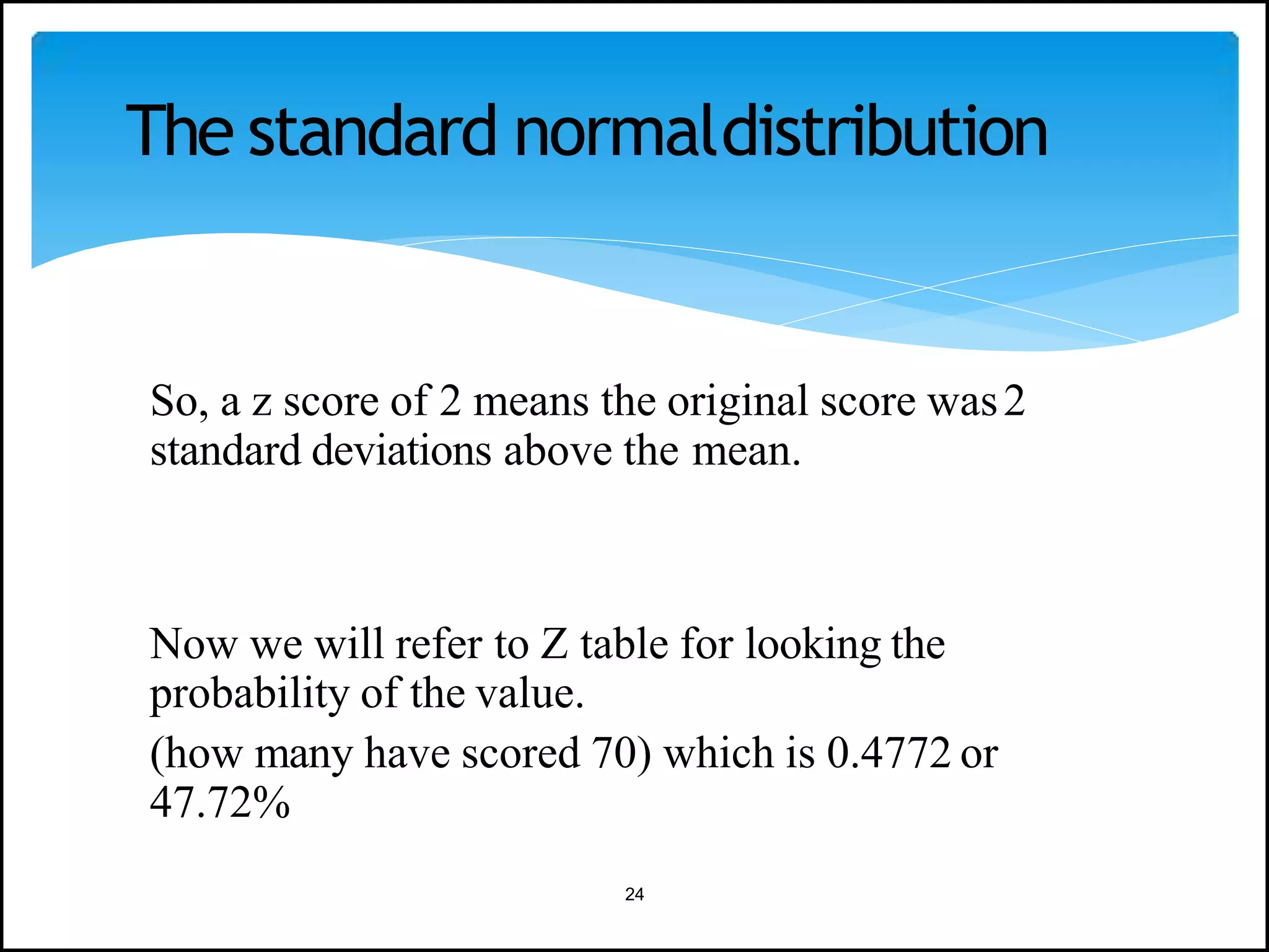 Lecture 4 The Normal Distribution.pptx