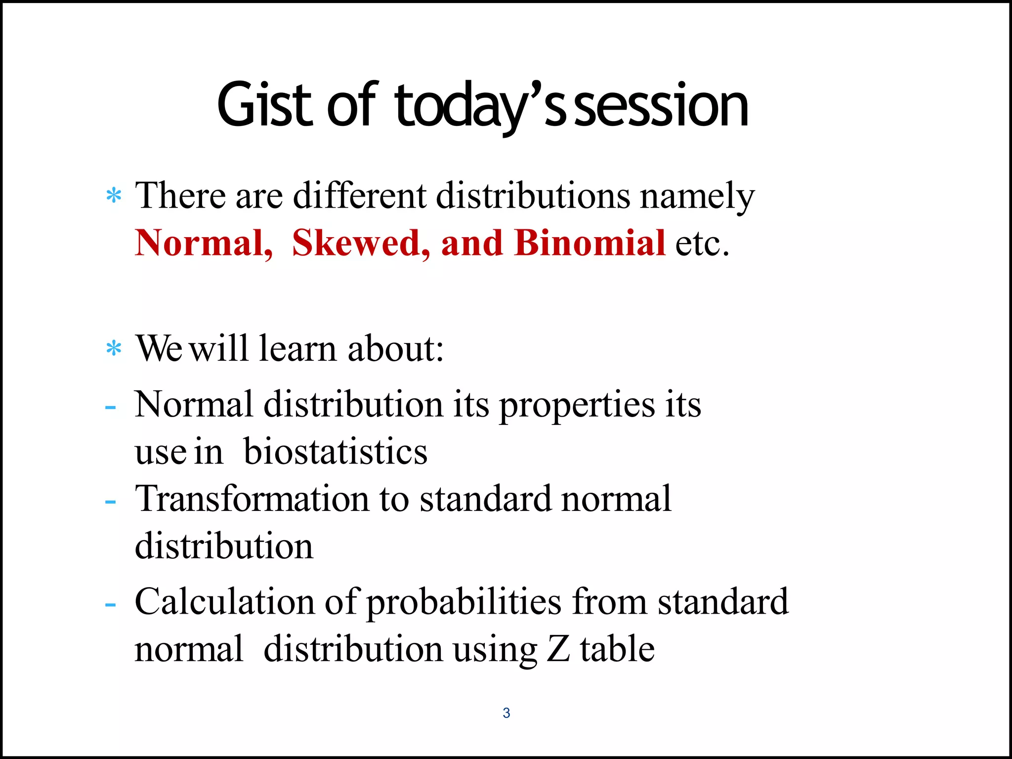 Lecture 4 The Normal Distribution.pptx
