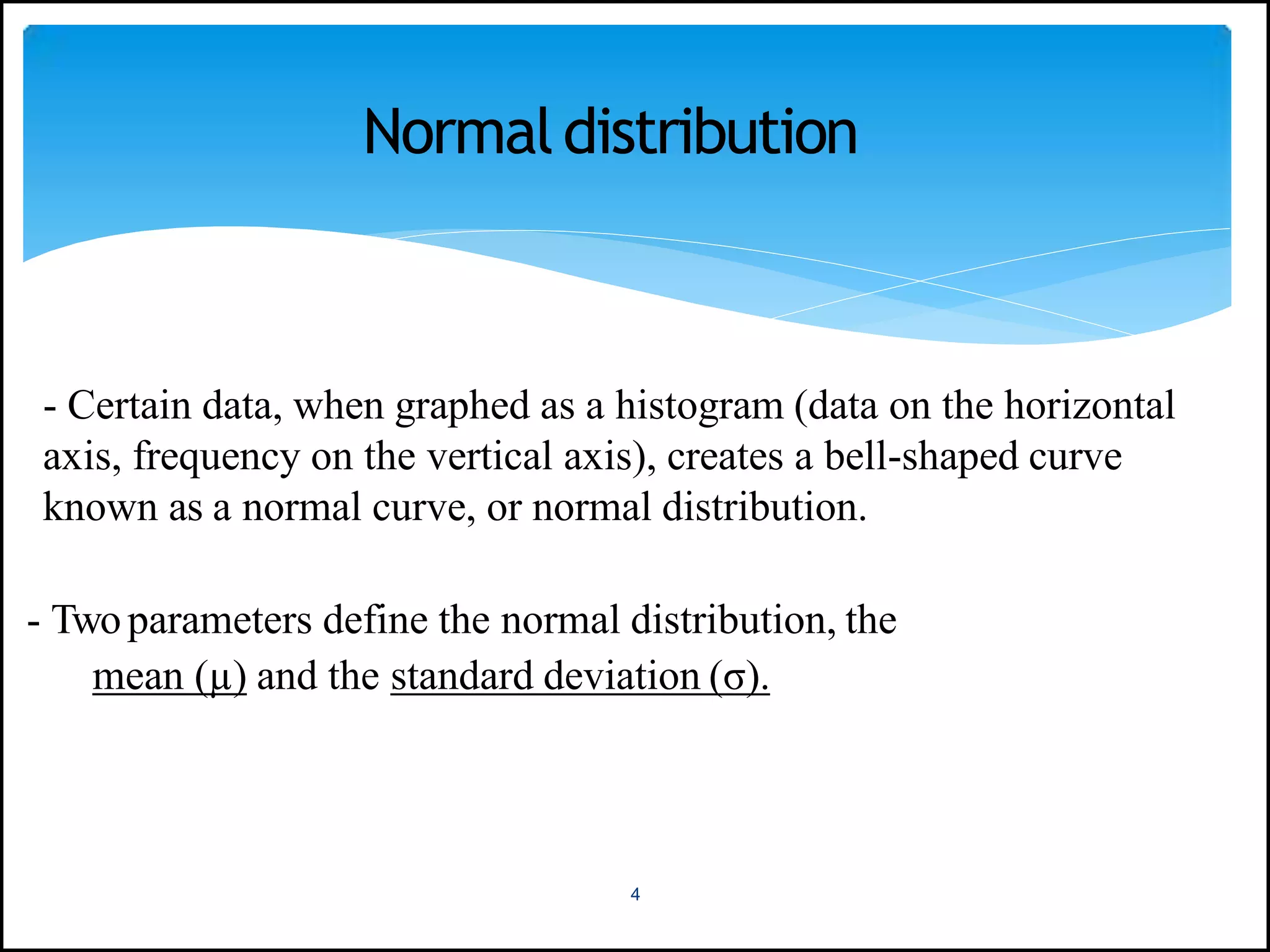 Lecture 4 The Normal Distribution.pptx