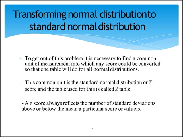 Lecture 4 The Normal Distribution.pptx