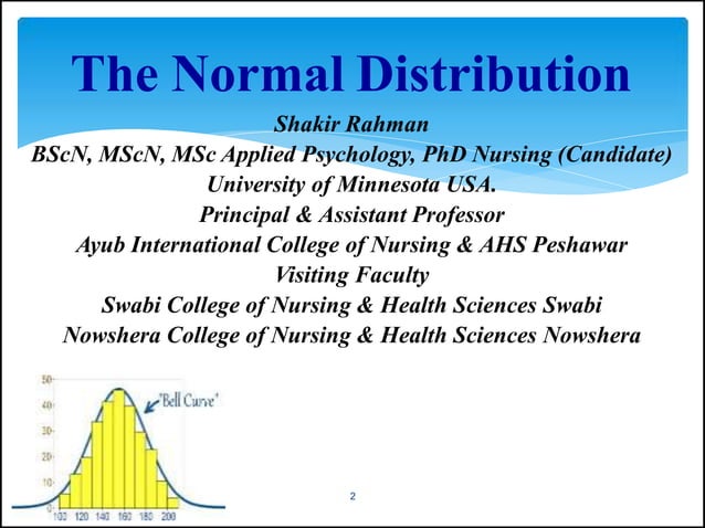 Lecture 4 The Normal Distribution.pptx