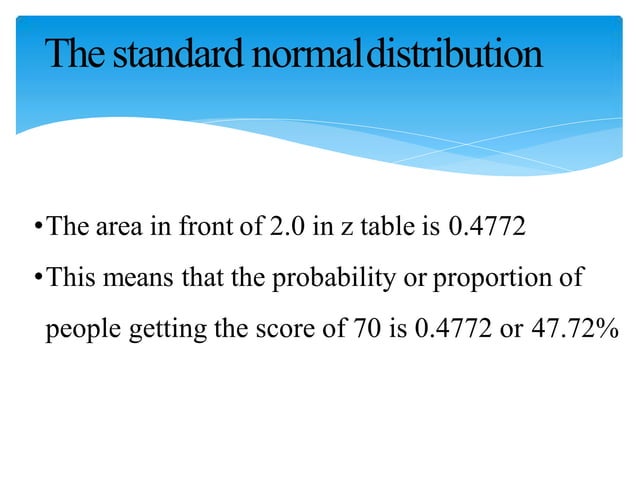 Lecture 4 The Normal Distribution.pptx