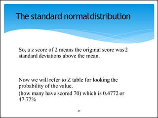 Lecture 4 The Normal Distribution.pptx